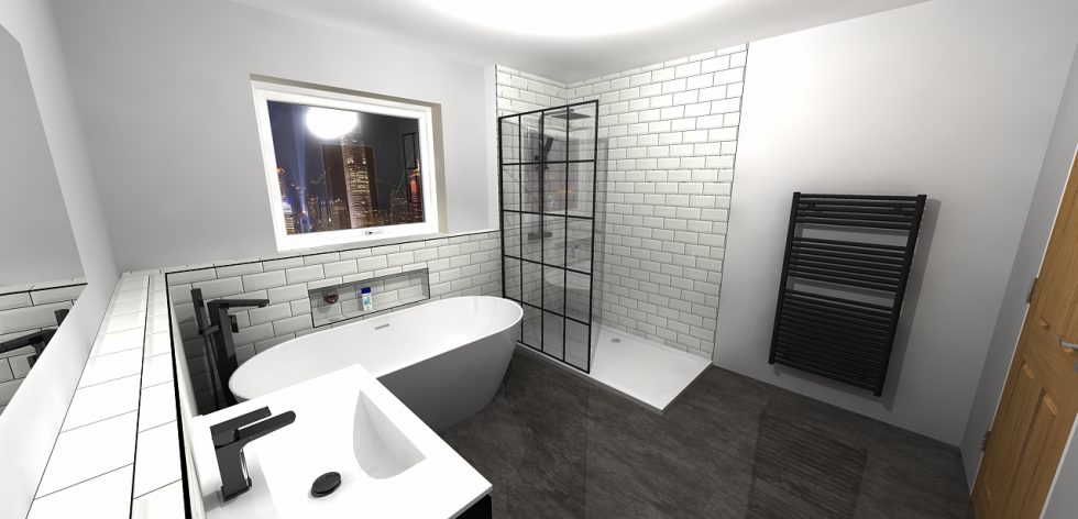 VR Bathroom design in North Shields